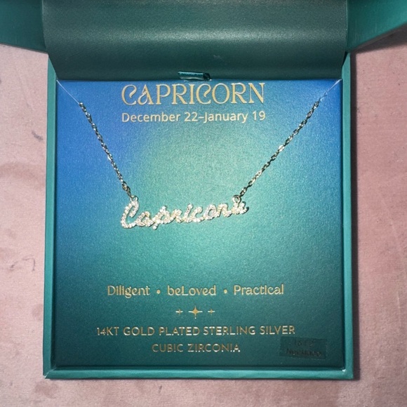 Olivia and Jackson | Jewelry | Nib Olivia And Jackson Capricorn Gold ...